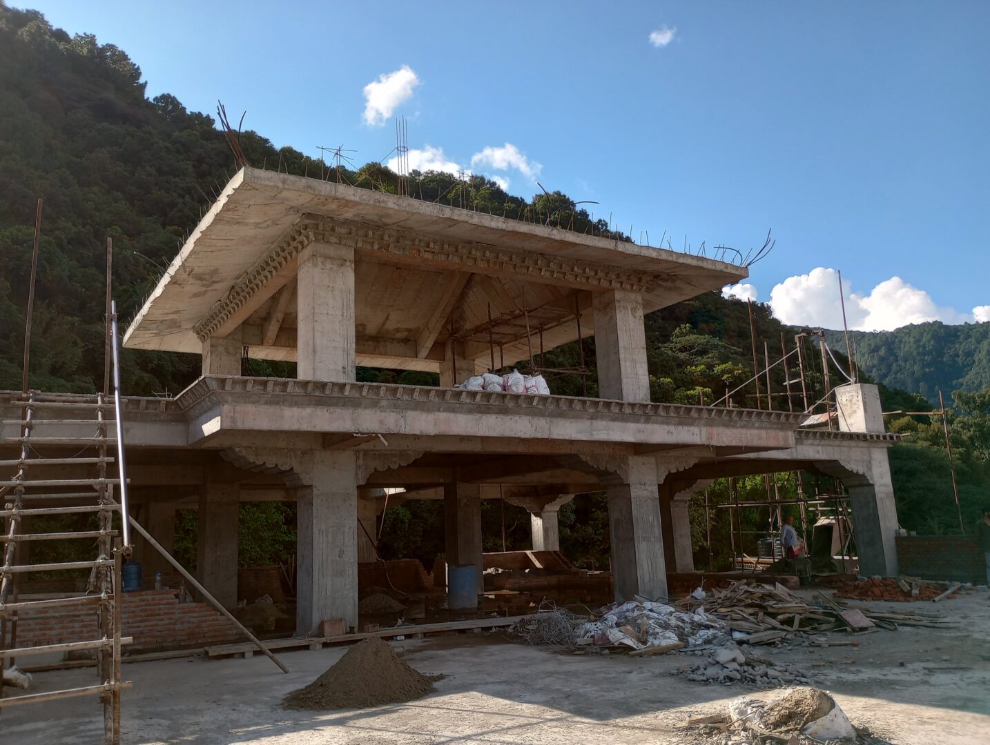 Triten Norbutse Building Project: New Temple Complex ⋆